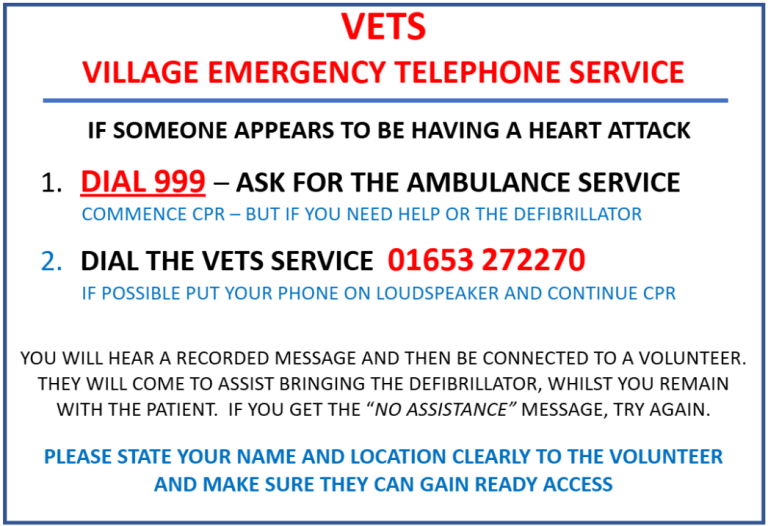 VETS – Bulmer Parish Council Website